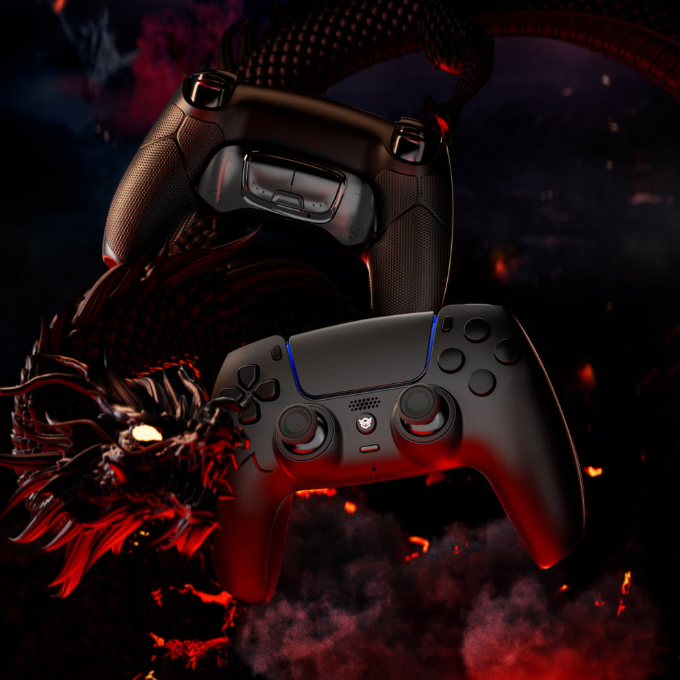 HEXGAMING ULTIMATEコントローラー Hall 効果ジョイスティック搭載 – PS5/PC/モバイル対応 - マット ブラック – Hexgaming JP